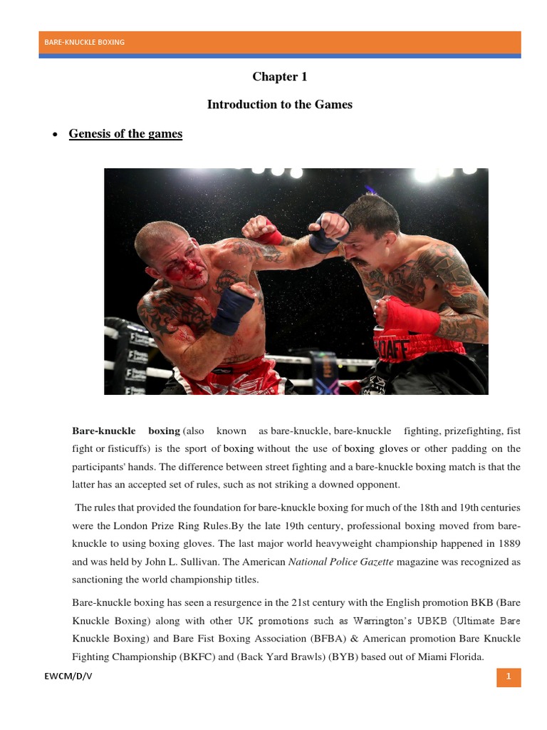 Ec CC | PDF | Combat | Boxers