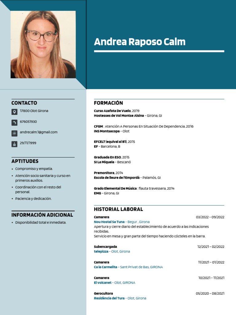 Andrea CV | PDF