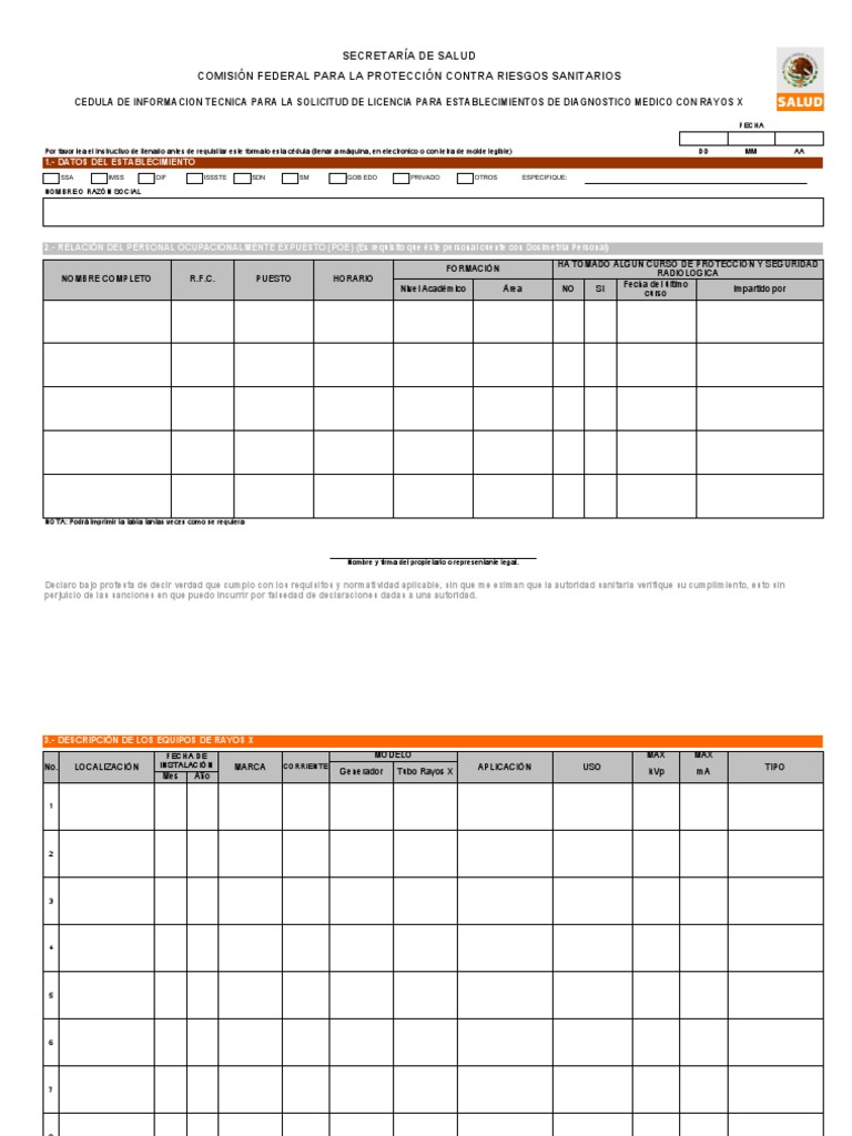 Cedula Rayos X | PDF | Ct Scan | Rayo X
