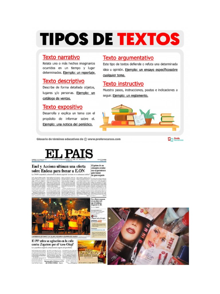 Tipos de Textos | PDF