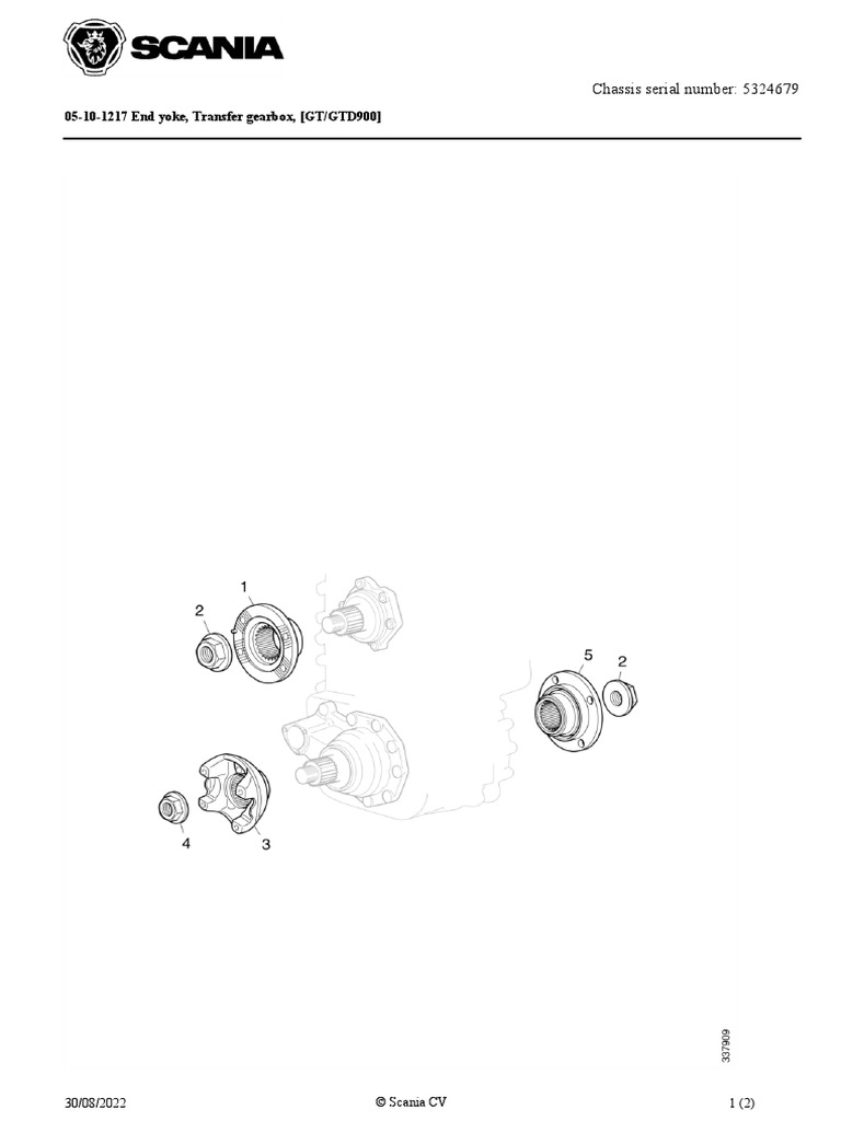 Katalog Dif Front Scania p260 | PDF