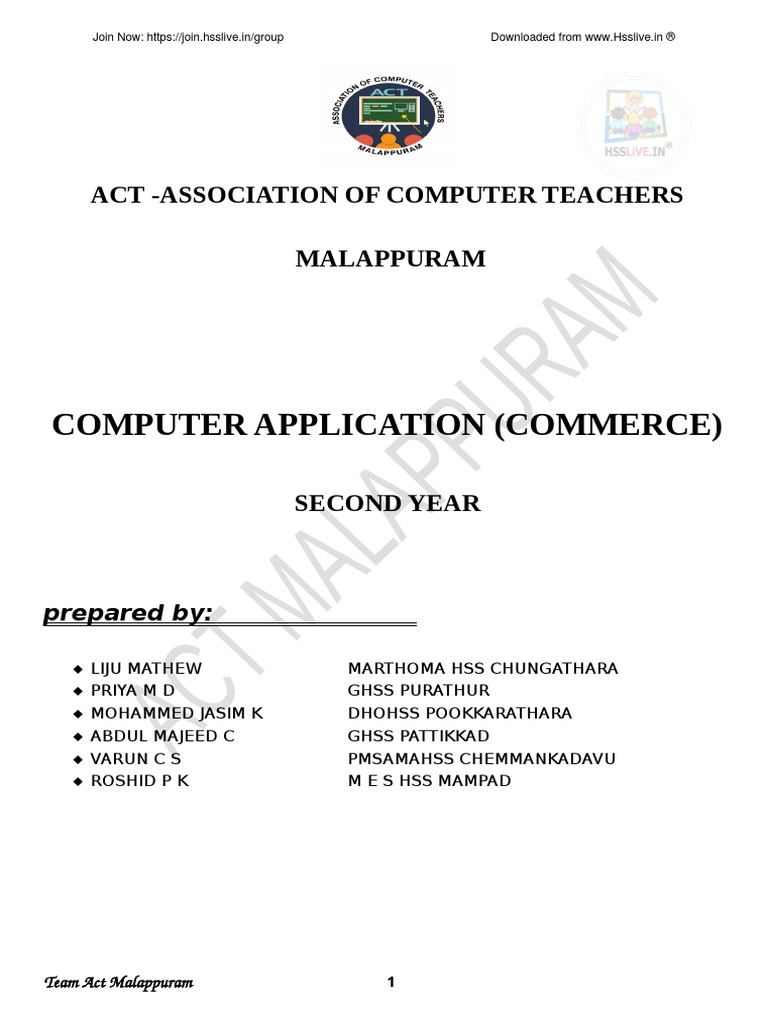 Hsslive Xii Comp App Notes English by Act | PDF | Dynamic Web Page ...
