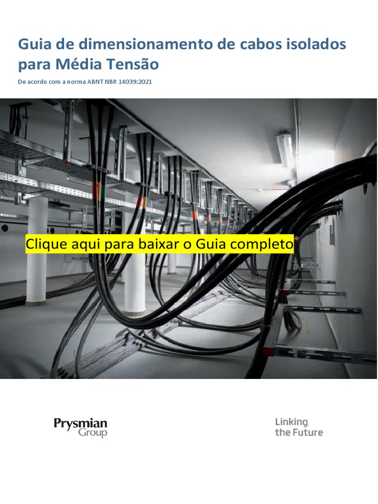 Guia completo para dimensionamento de cabos isolados de média tensão segundo a ABNT NBR 14039: ...