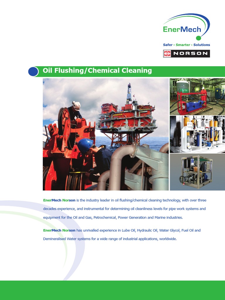 EnerMech Oil Flushing | PDF | Filtration | Pipe (Fluid Conveyance)