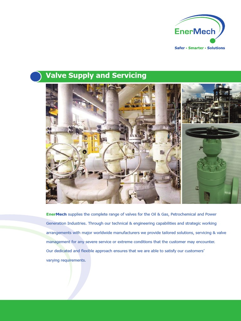 EnerMech Valve Supply | PDF | Valve | Steel