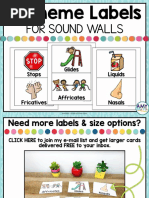 UFLI Sound Wall-Consonants-Individual | PDF