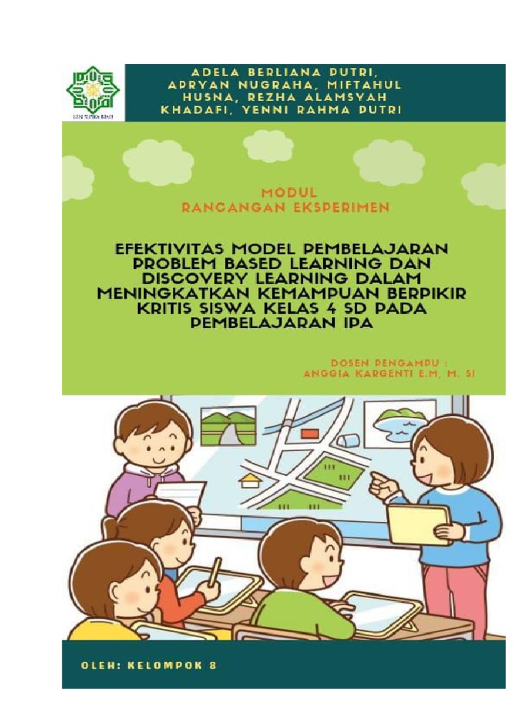 Modul Rancangan Penelitian Eksperimen KLMPK 8 | PDF