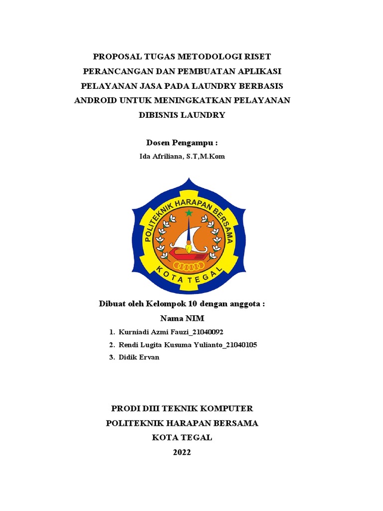 Kelompok 10 Metodologi Riset | PDF