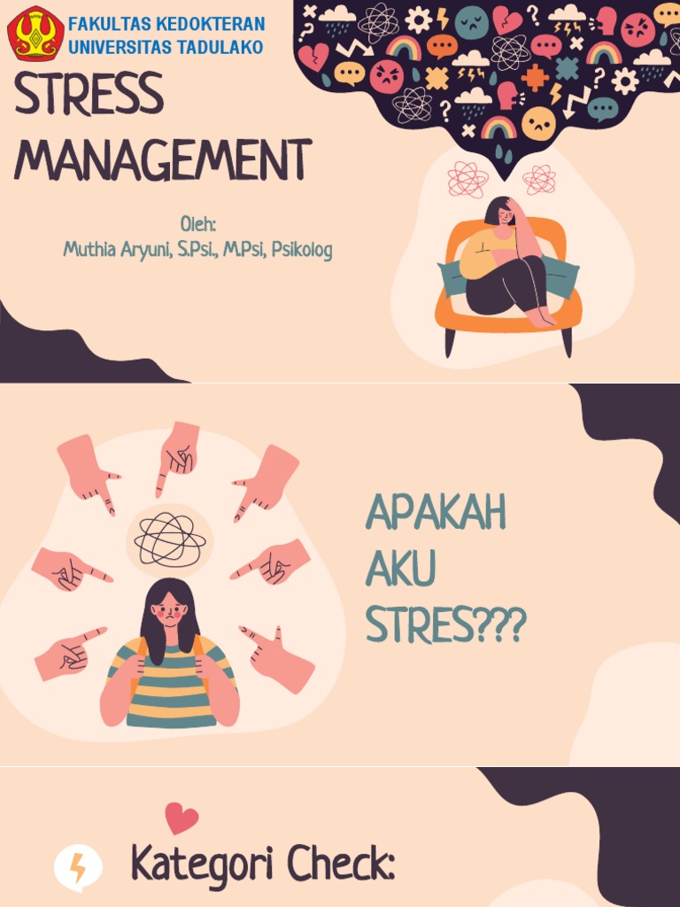 Strategi Manajemen Stres Efektif | PDF