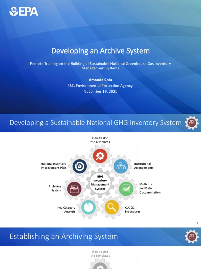 Template 6 - Archiving System | PDF | Computer File | Archive