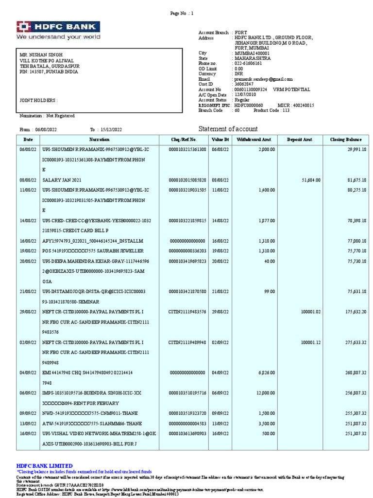 Nishan Singh | PDF | Banking | Service Industries