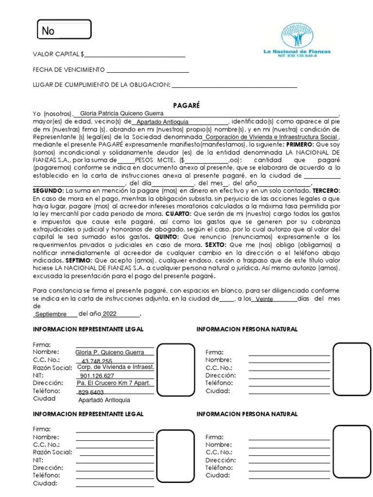 Formato Pagare y Carta de Instrucciones-Actualizado Version 2021 | PDF ...