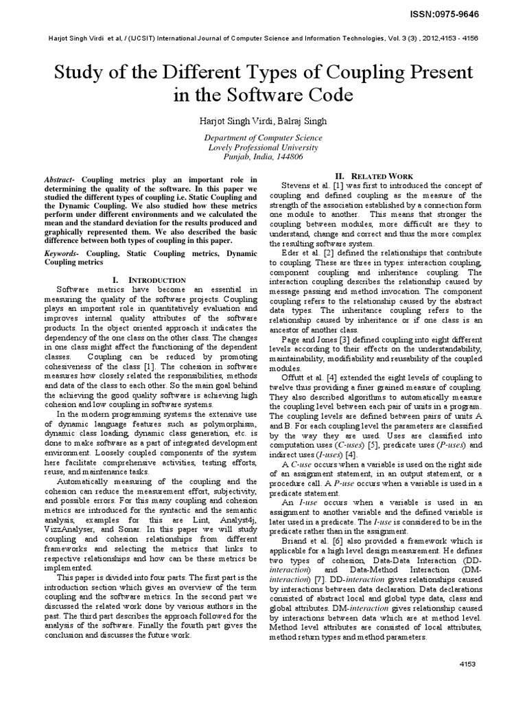 Ijcsit 2012030366 Pdf Class Computer Programming Method Computer Programming
