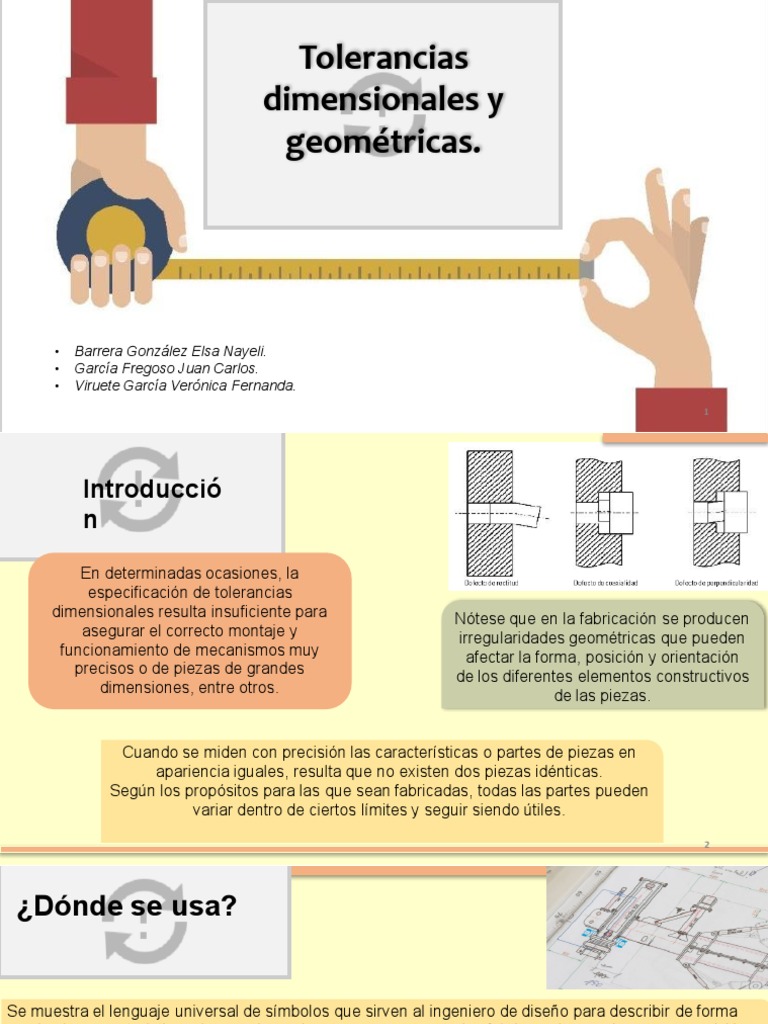 Tolerancias Dimensionales y Geométricas | PDF | Tolerancia de ingeniería
