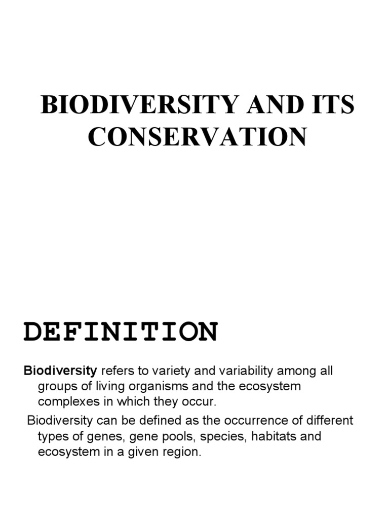 Module IV | PDF | Biodiversity | Ecosystem