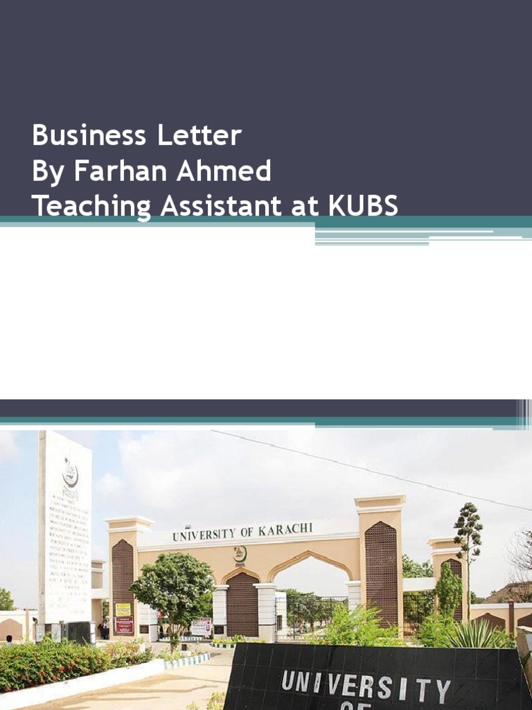 Business Letter | PDF | Paragraph | Communication