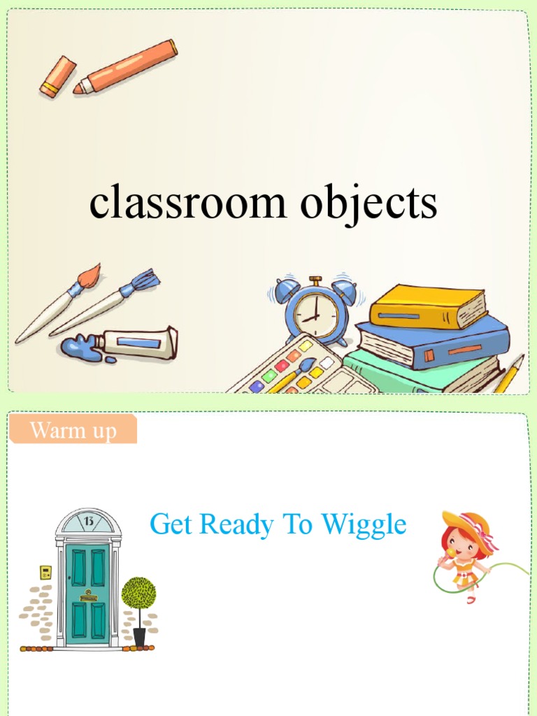 Classroom object recognition | PDF | Classroom | Question