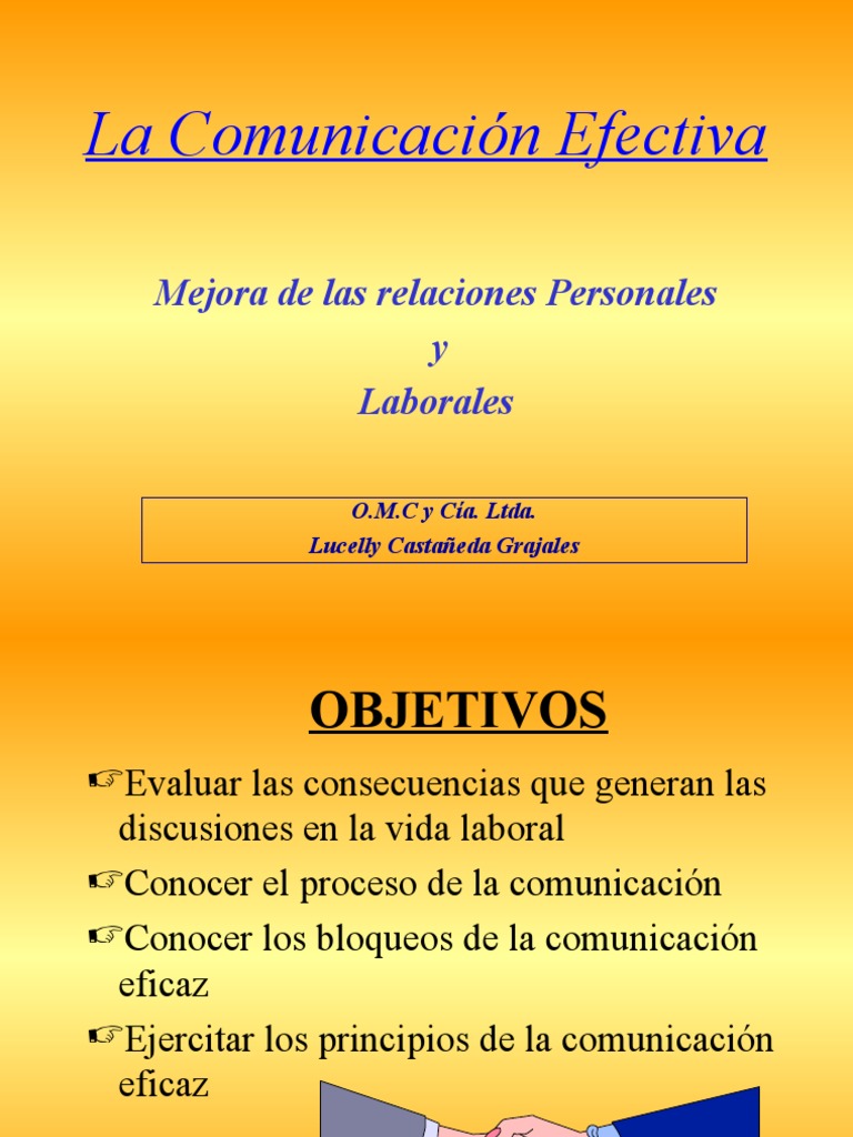 Comunicacion Efectiva | PDF | Comunicación | Empatía