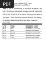5070 o Level Chemistry Periodic Table of Elements | PDF