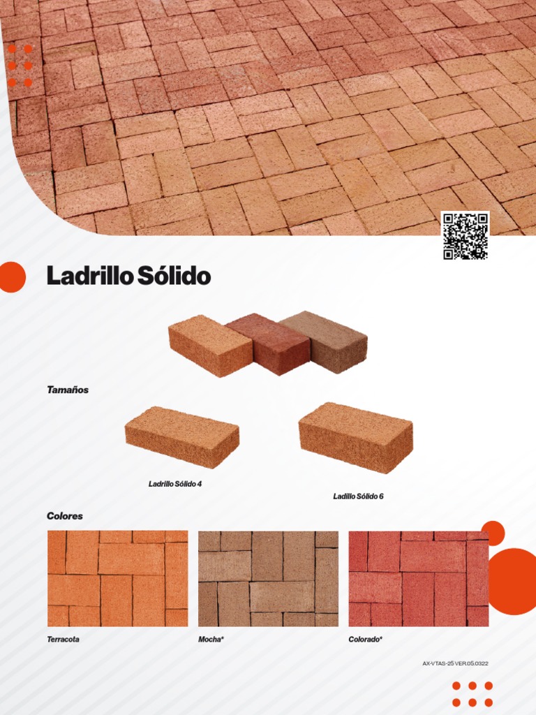Ficha Tecnica Ladrillo Solido 2022 | PDF | Ladrillo | Hormigón
