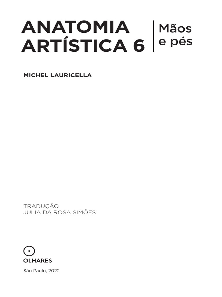 Anatomia Artistica 6 Pdf Pé Anatomia