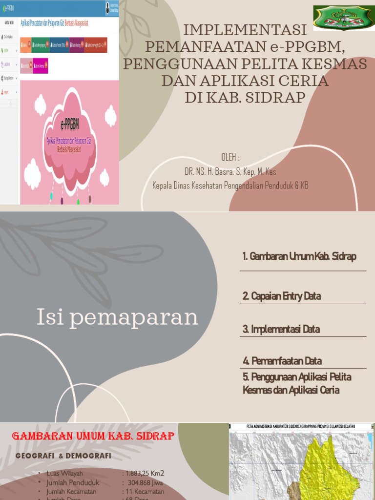 IMPLEMENTASI PENGGUNAAN e-PPGBM KAB SIDRAP, SULAWESI SELATAN | PDF