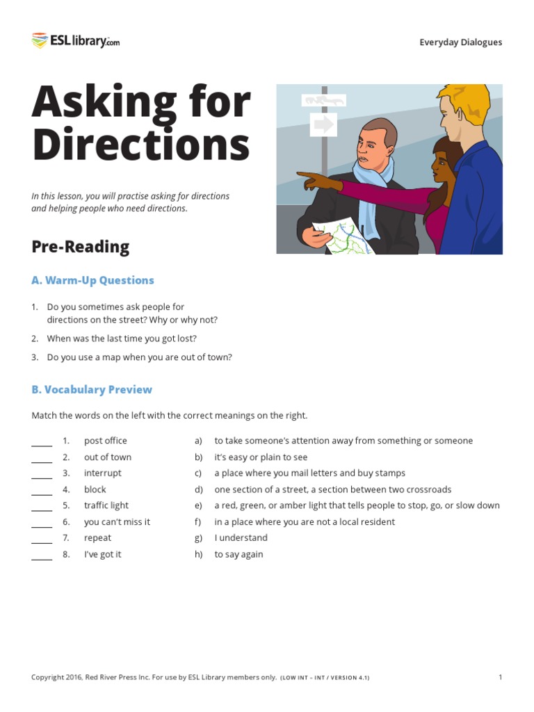 76 Asking For Directions Can | PDF | Applied Linguistics | Communication