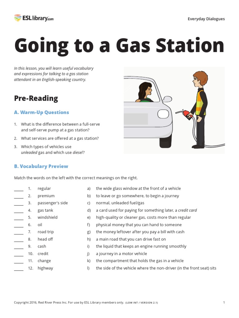 76 Going To A Gas Station Can | PDF | Human Communication | Cognition