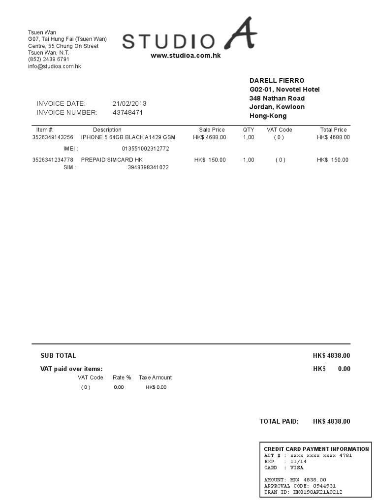 Invoice Printer | PDF