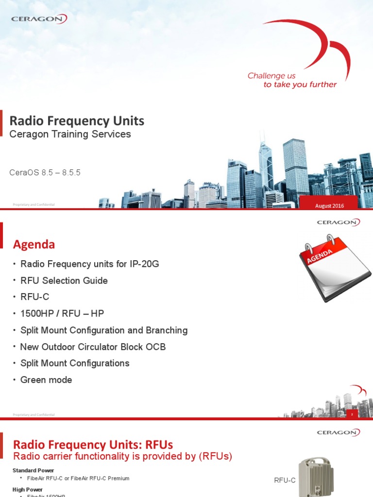 04 IP-20G Radio Frequency Units - 1610 - 8.5 LMT | PDF | Radio | Waves