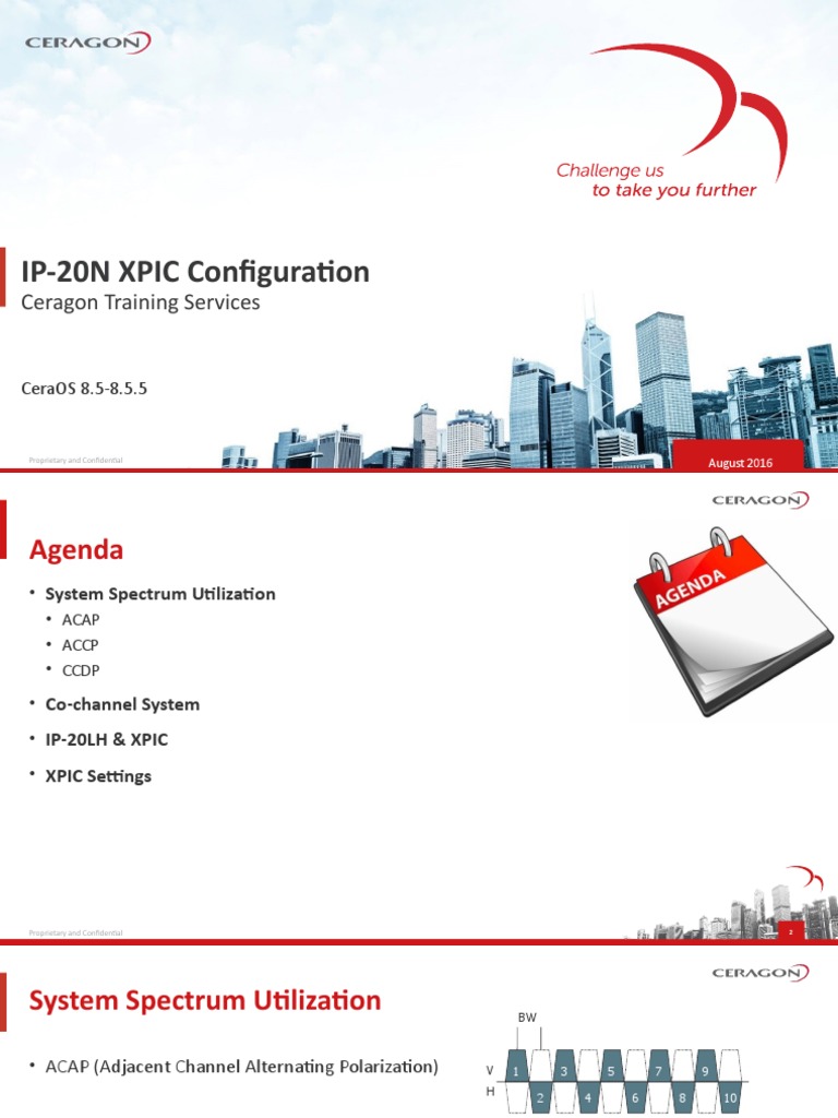 11 IP-20N XPIC Configuration v1606 - T8.5 LMT | PDF | Antenna (Radio ...