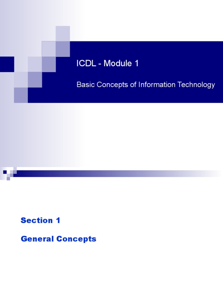 ICDL Module 1 Final | PDF | Computer Data Storage | Computer Virus