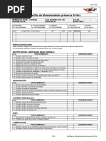 Check List Equipo Perforador Radial Sandvik DL 311-7 | PDF | Estilos de carrocería | Vehículo de ...