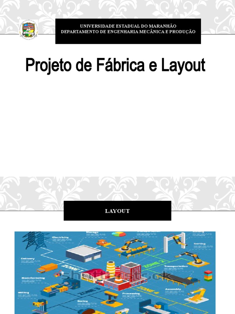 Tipos de Layout Industrial e Projetos | PDF | Física