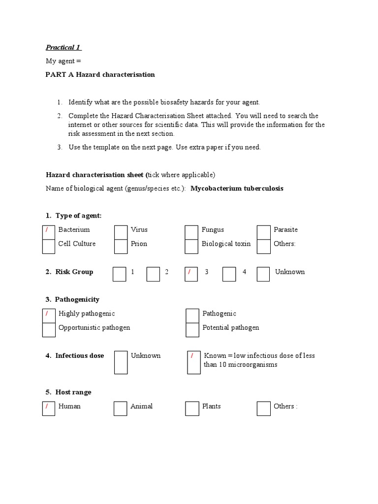 BMS533 Lab Practical | PDF | Pathogen | Infection