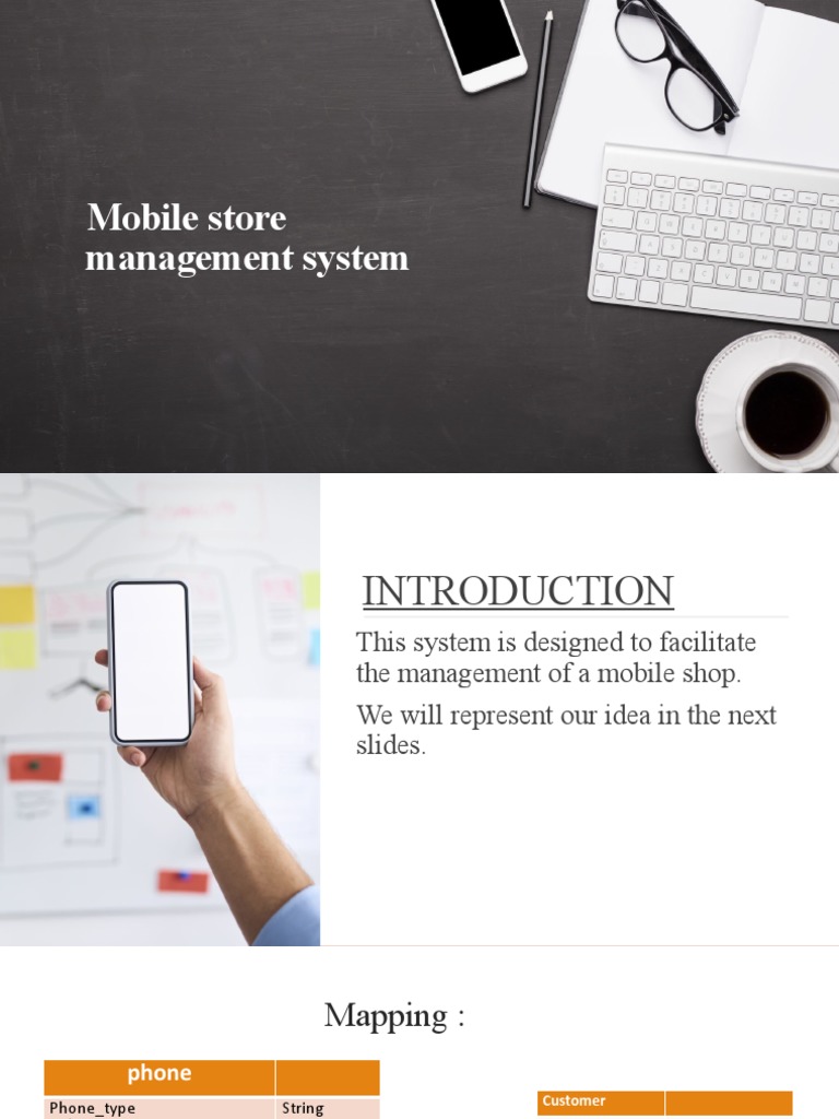 Mobile Store Management System Overview | PDF