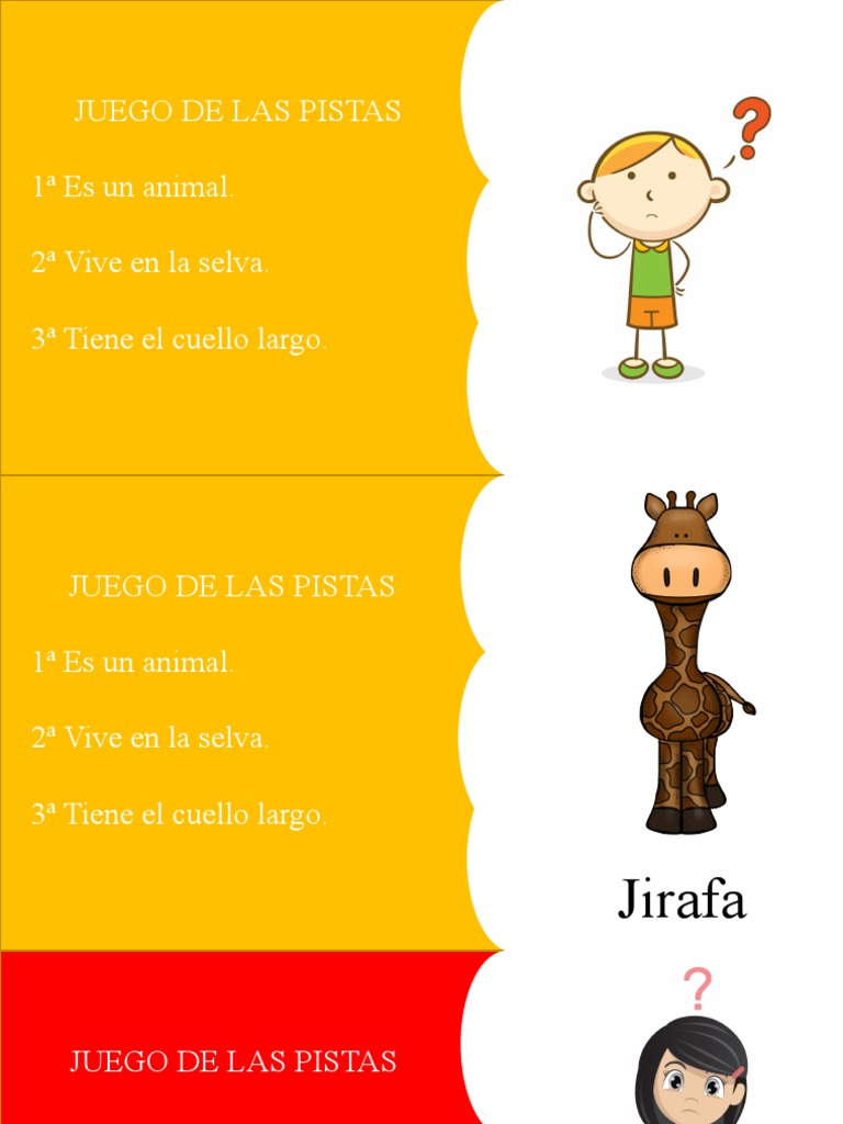 Juego de pistas para adivinar objetos | PDF | Ciencia y matemáticas