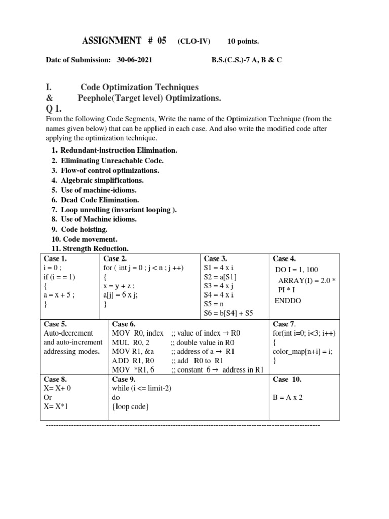 Assignment # 5 - 5 | PDF | Integer (Computer Science) | Theoretical Computer Science