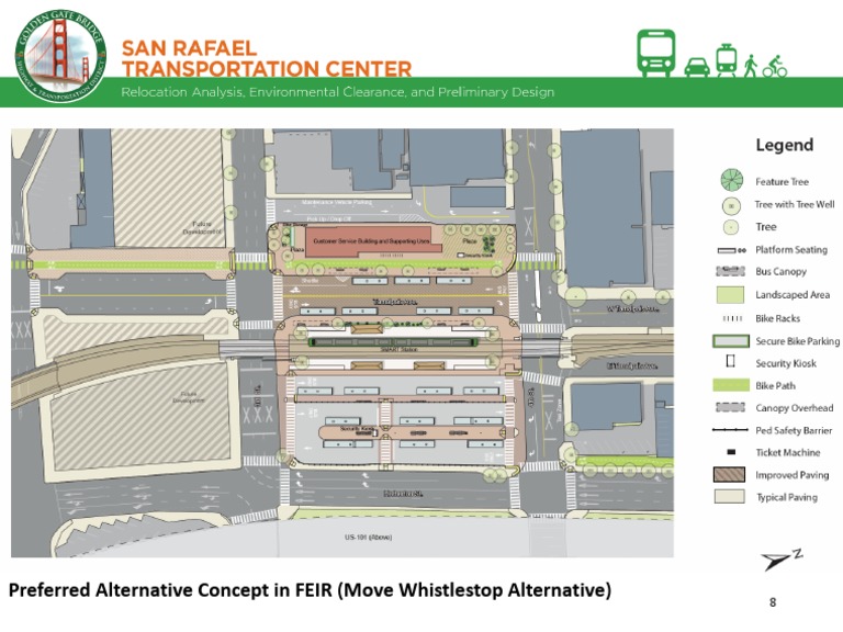 San Rafael Transit Center relocation concept | PDF