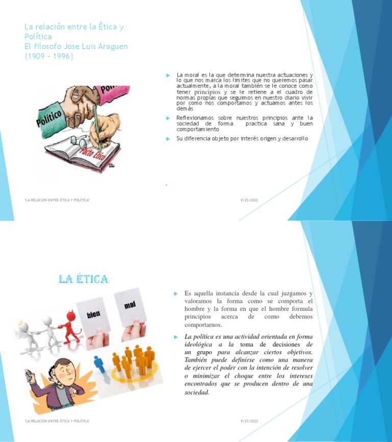 Ética y Política: Principios y Decisiones | PDF