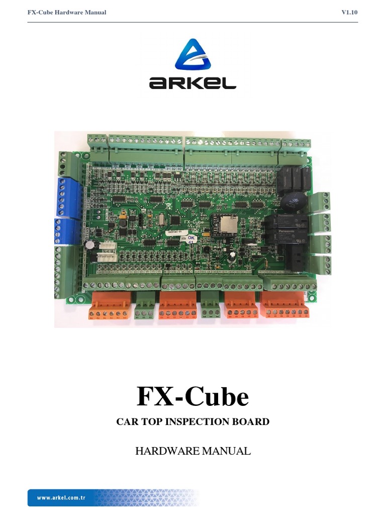 FX-Cube Hardware Manual.V110.en | PDF | Relay | Switch