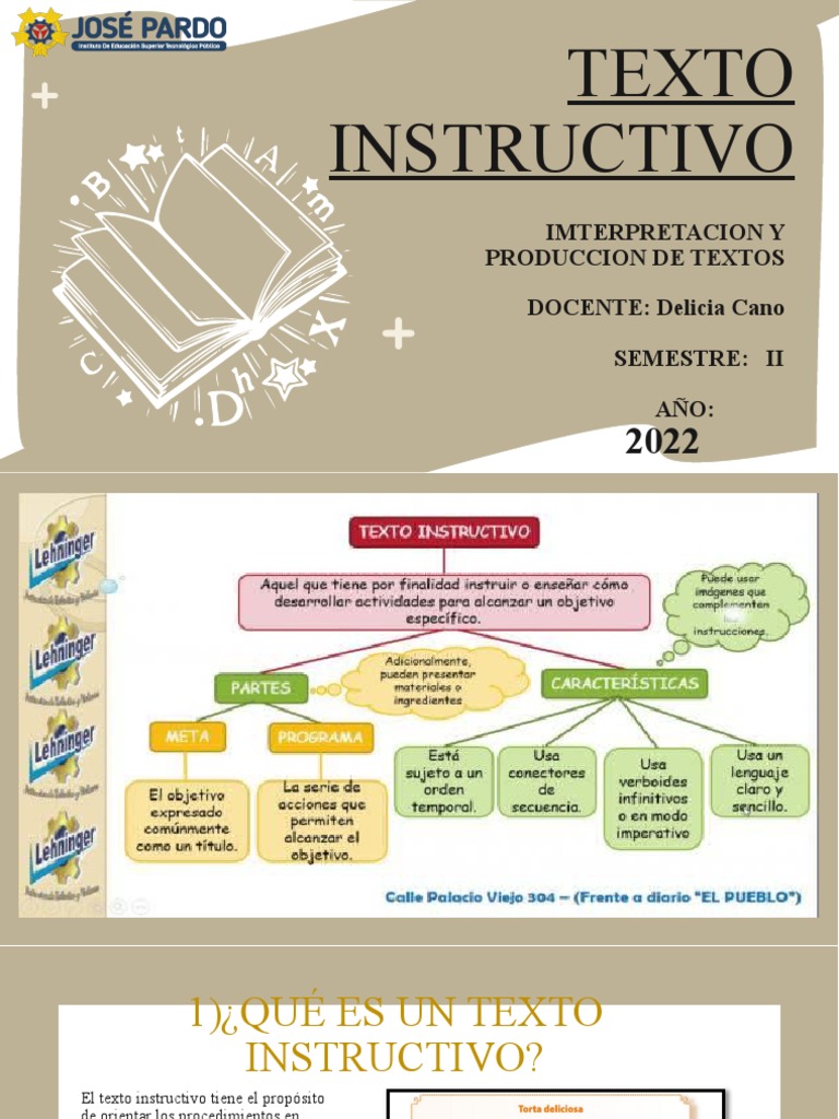 Análisis y producción de textos instructivos | PDF | Yo sintoniza | Informática