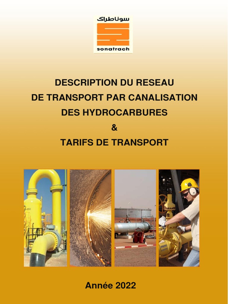 Description Du Reseau de Transport Par Canalisation Des Hydrocarbures ...
