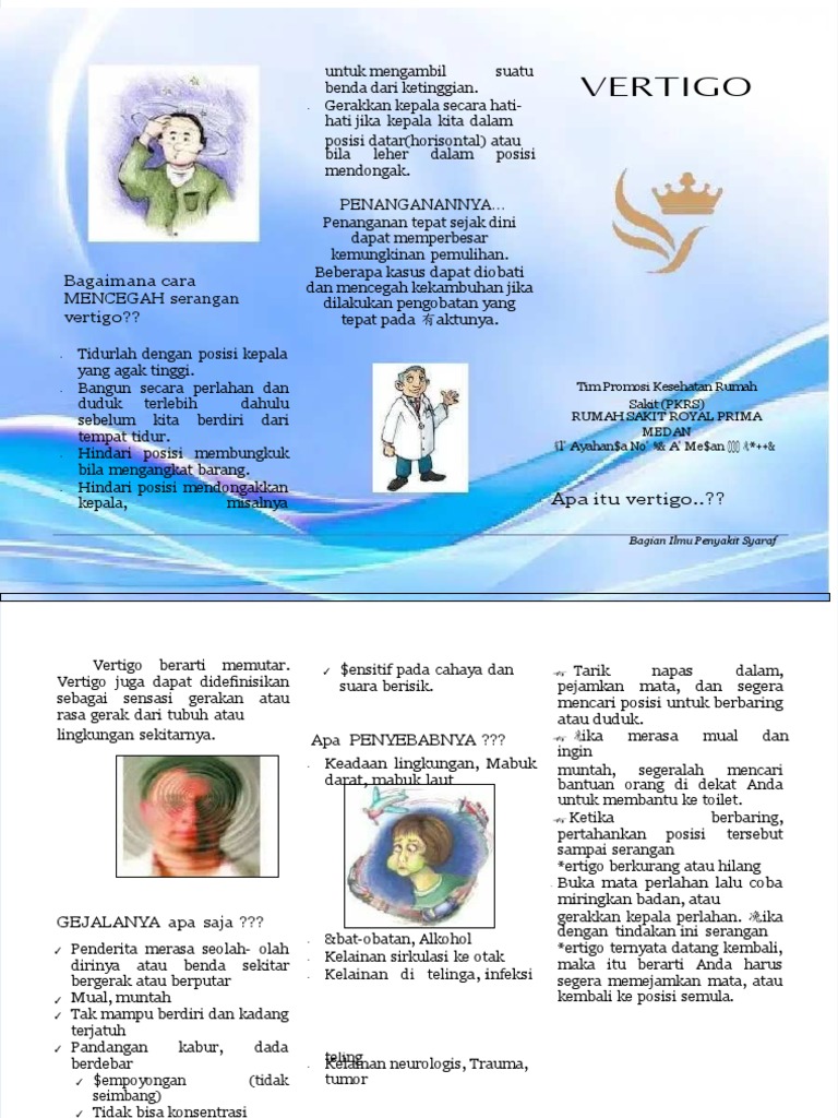 PDF Leaflet Vertigo Compress | PDF