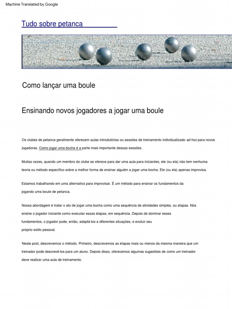 How To Throw A Boule | PDF | Comentários | Consciência