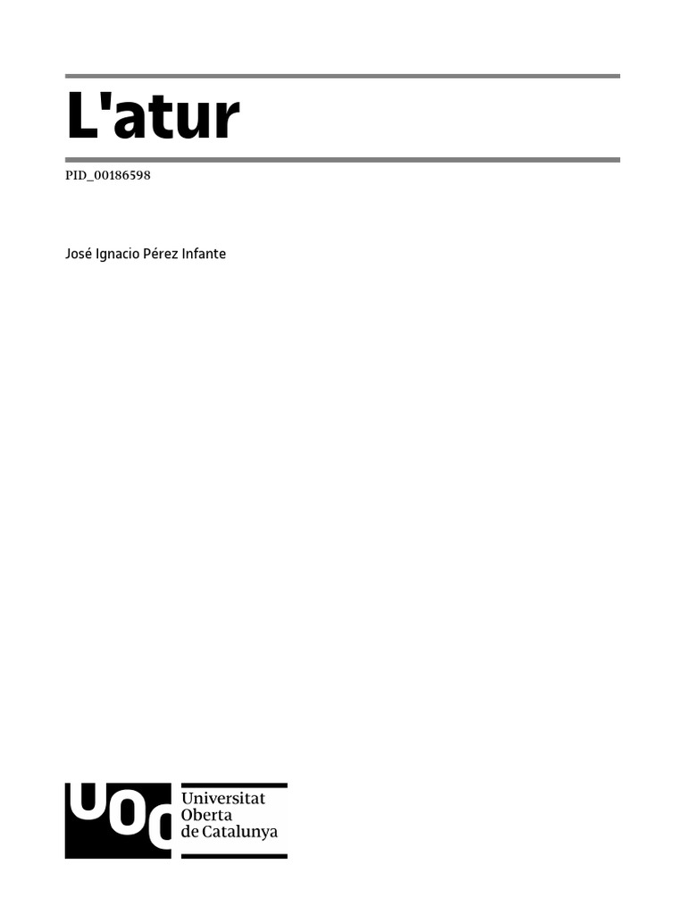 Mòdul 6 - L'atur | PDF