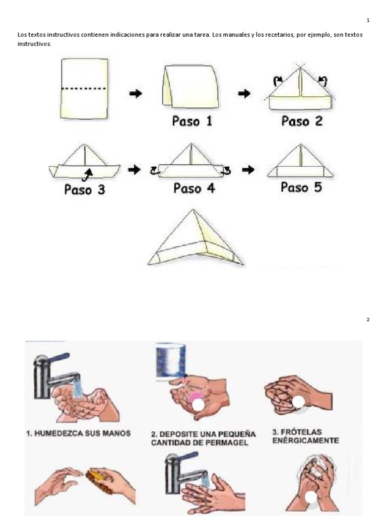 EJEMPLO INSTRUCTIVOS | PDF