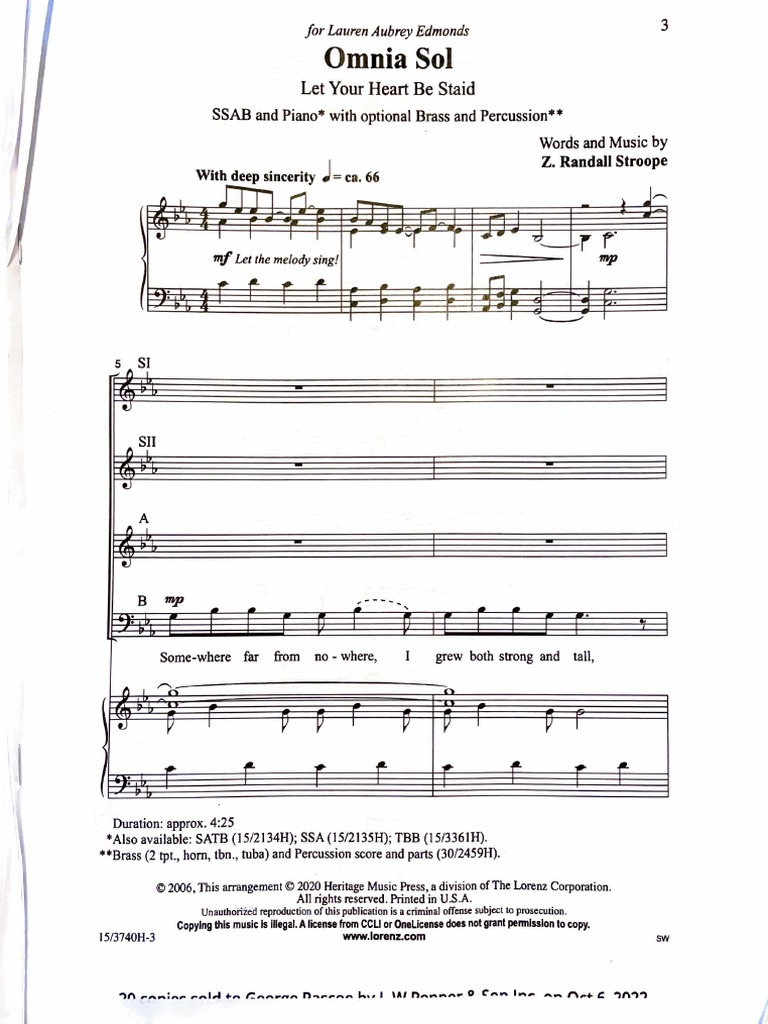 Omnia Sol | PDF | Musical Instruments | Elements Of Music