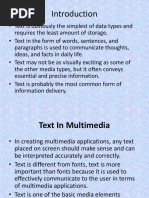 Text in Multimedia | PDF | Typefaces | Serif