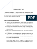 Family Emergency Communication Guide | PDF | Smartphone | Text Messaging